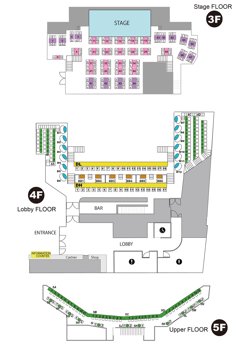 ビルボードライブ東京の座席から見え方は？おすすめの座席を紹介！ | 会場ブログ